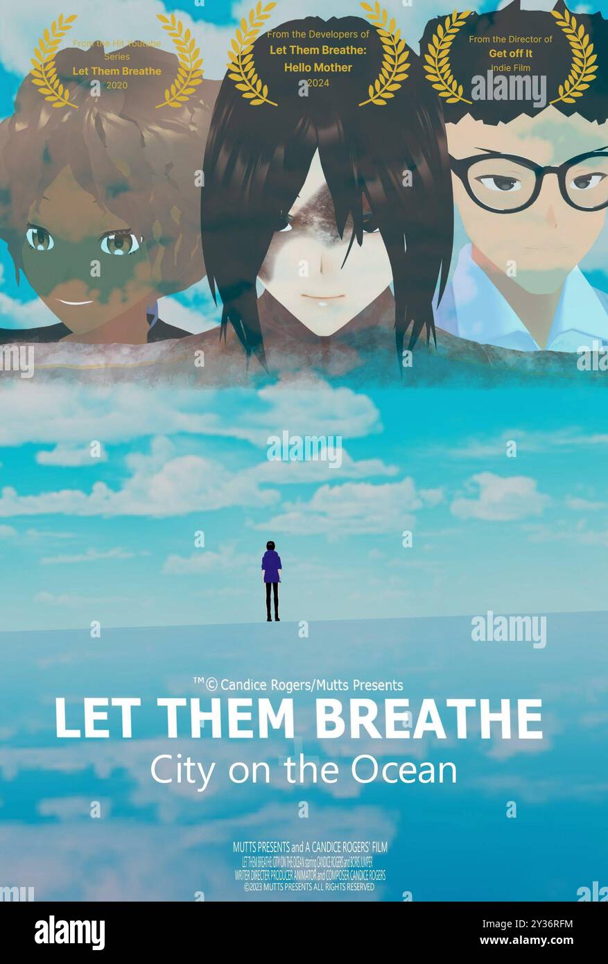 LET THEM BREATHE: CITY ON THE OCEAN, poster, 2024. © Atlas Distribution ...