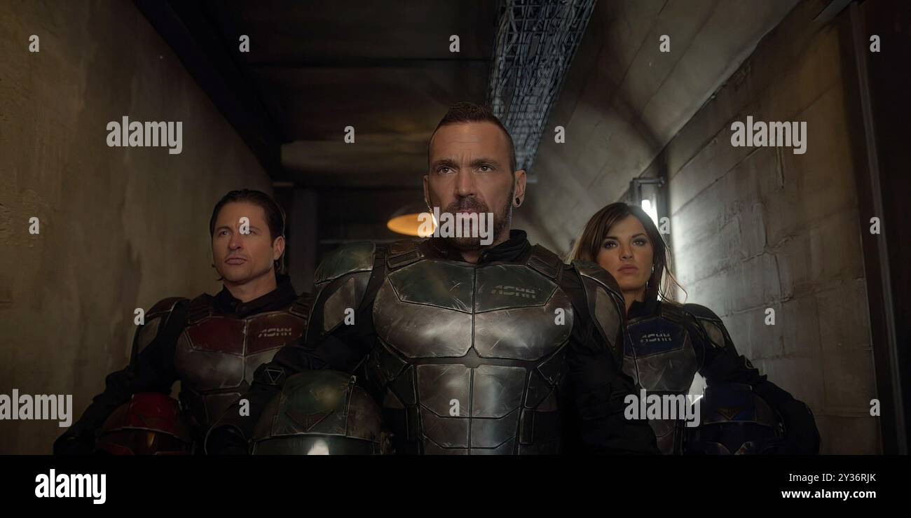 LEGEND OF THE WHITE DRAGON, from left: Jason Faunt, Jason David Frank ...