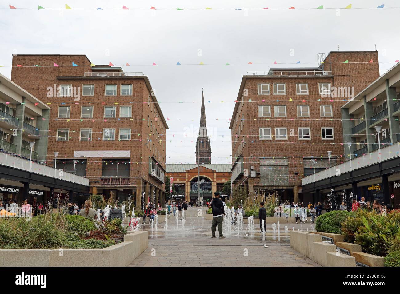 Upper Precinct in the city centre of Coventry Stock Photo - Alamy