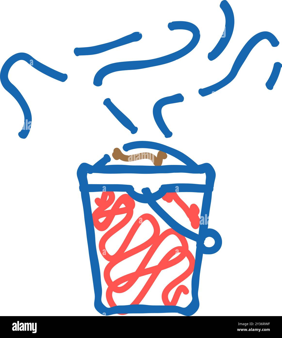 odor smell icon doodle illustration Stock Vector Image & Art - Alamy