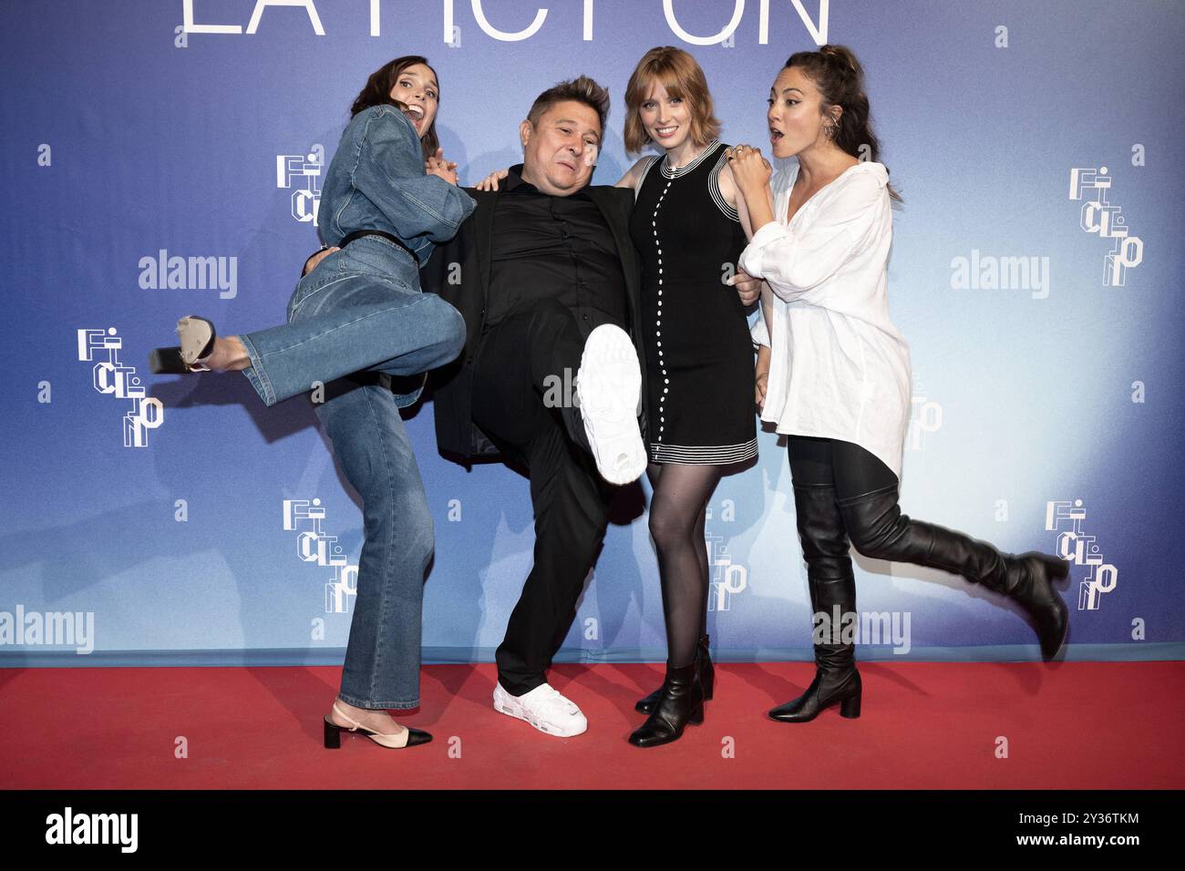 La Rochelle, France. 12th Sep, 2024. Camille Lou, Alexandre Laurent ...