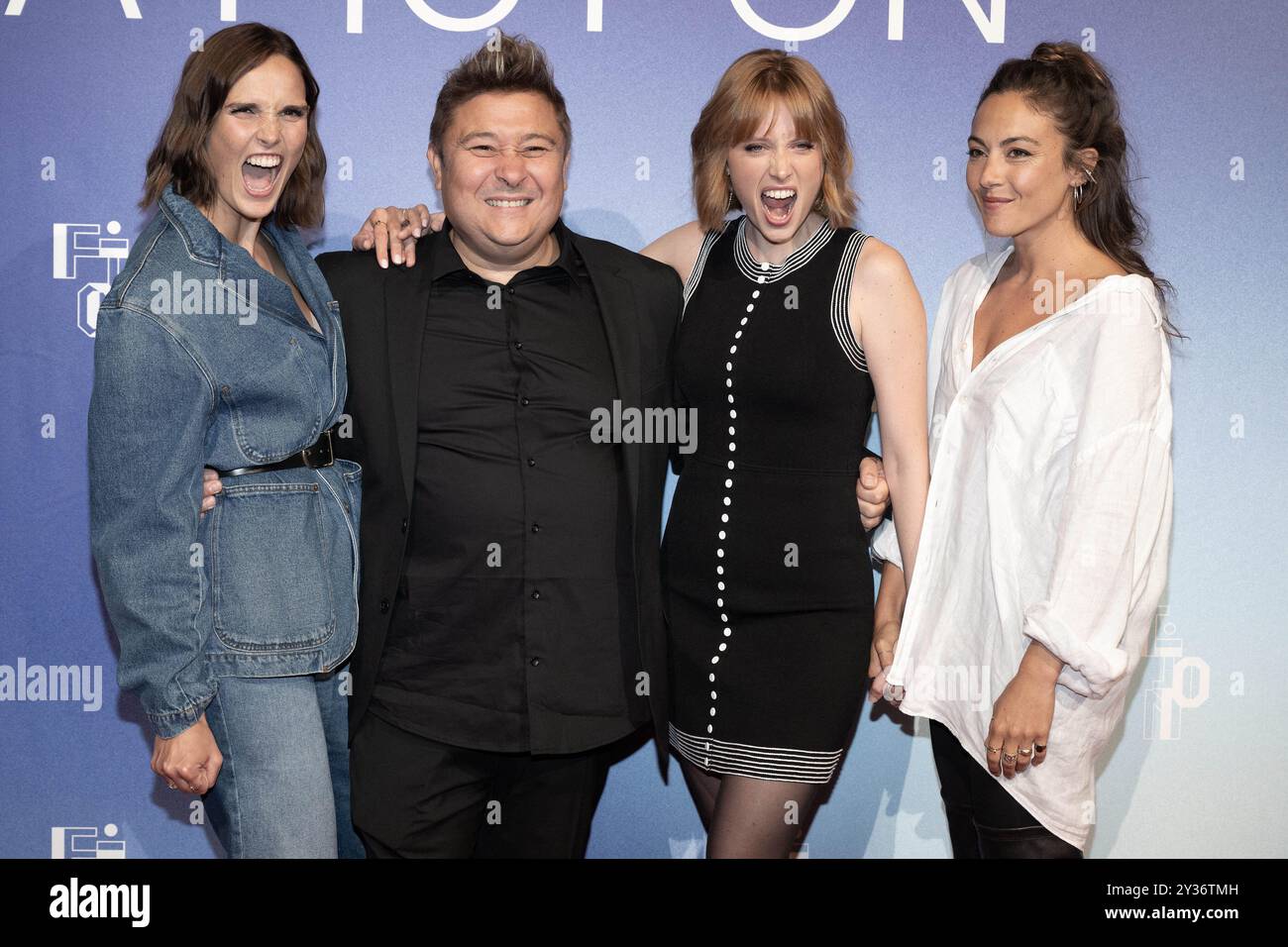 La Rochelle, France. 12th Sep, 2024. Camille Lou, Alexandre Laurent ...
