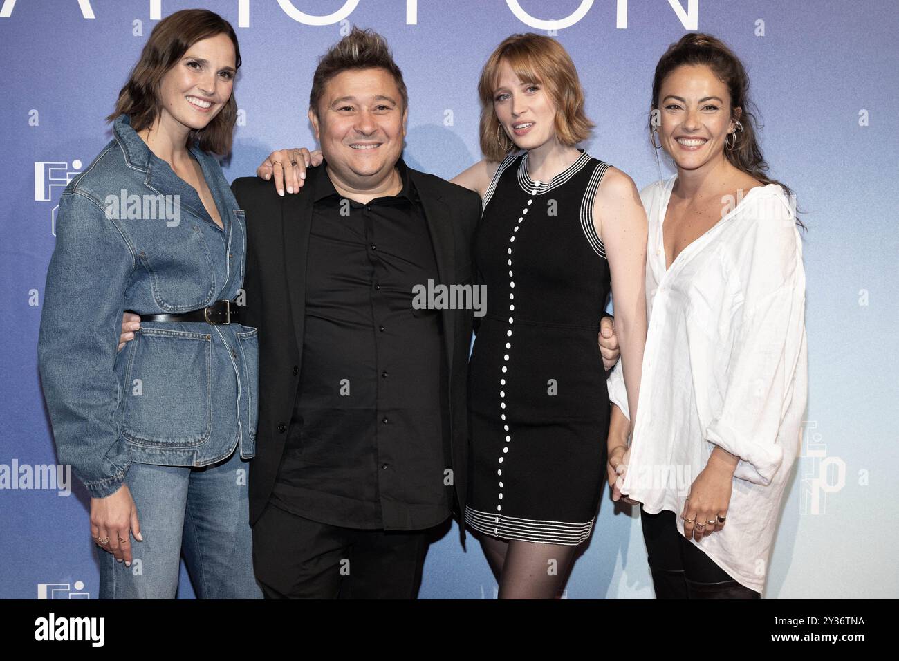 La Rochelle, France. 12th Sep, 2024. Camille Lou, Alexandre Laurent ...