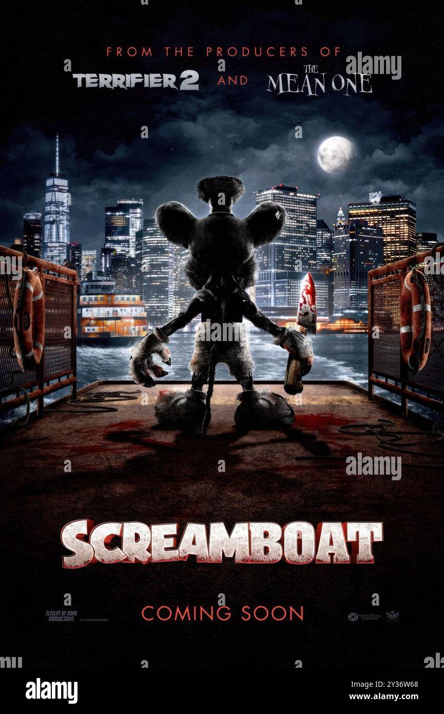 SCREAMBOAT, advance poster, 2025. © Sleight of Hand Productions ...