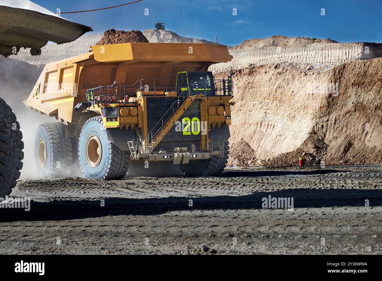 Mining trucks come in various sizes, but some of the largest models can ...