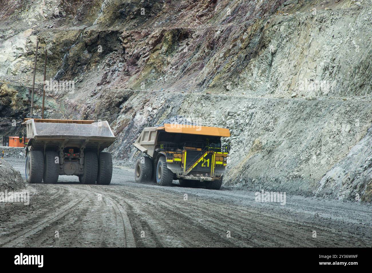 Mining trucks come in various sizes, but some of the largest models can ...