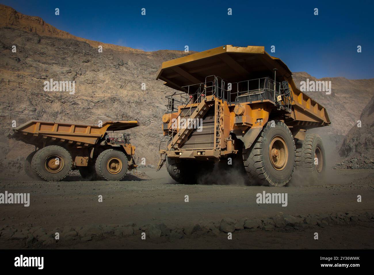 Mining trucks come in various sizes, but some of the largest models can ...