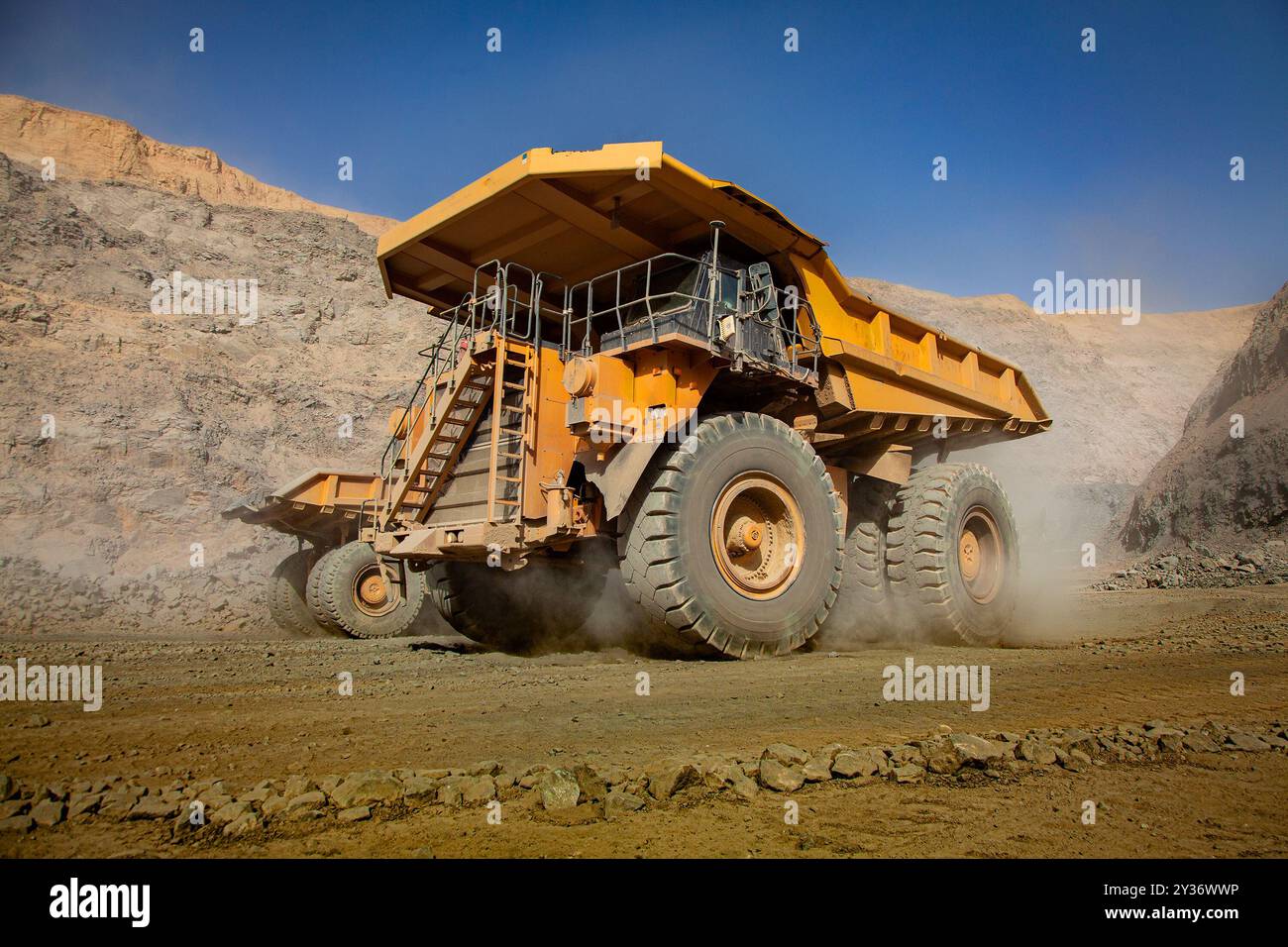 Mining trucks come in various sizes, but some of the largest models can ...