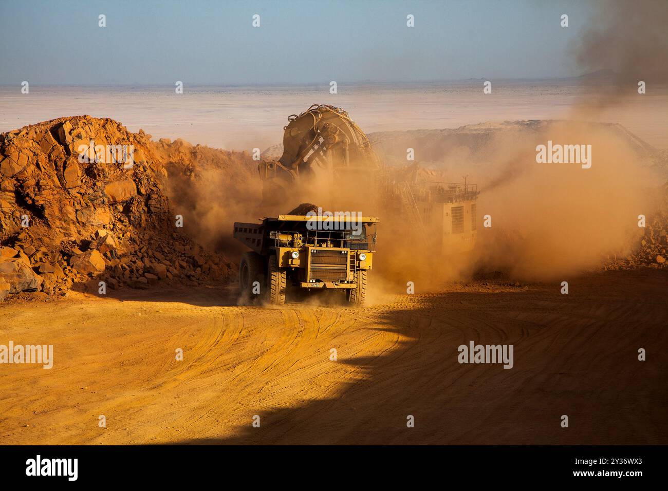 Mining trucks come in various sizes, but some of the largest models can ...