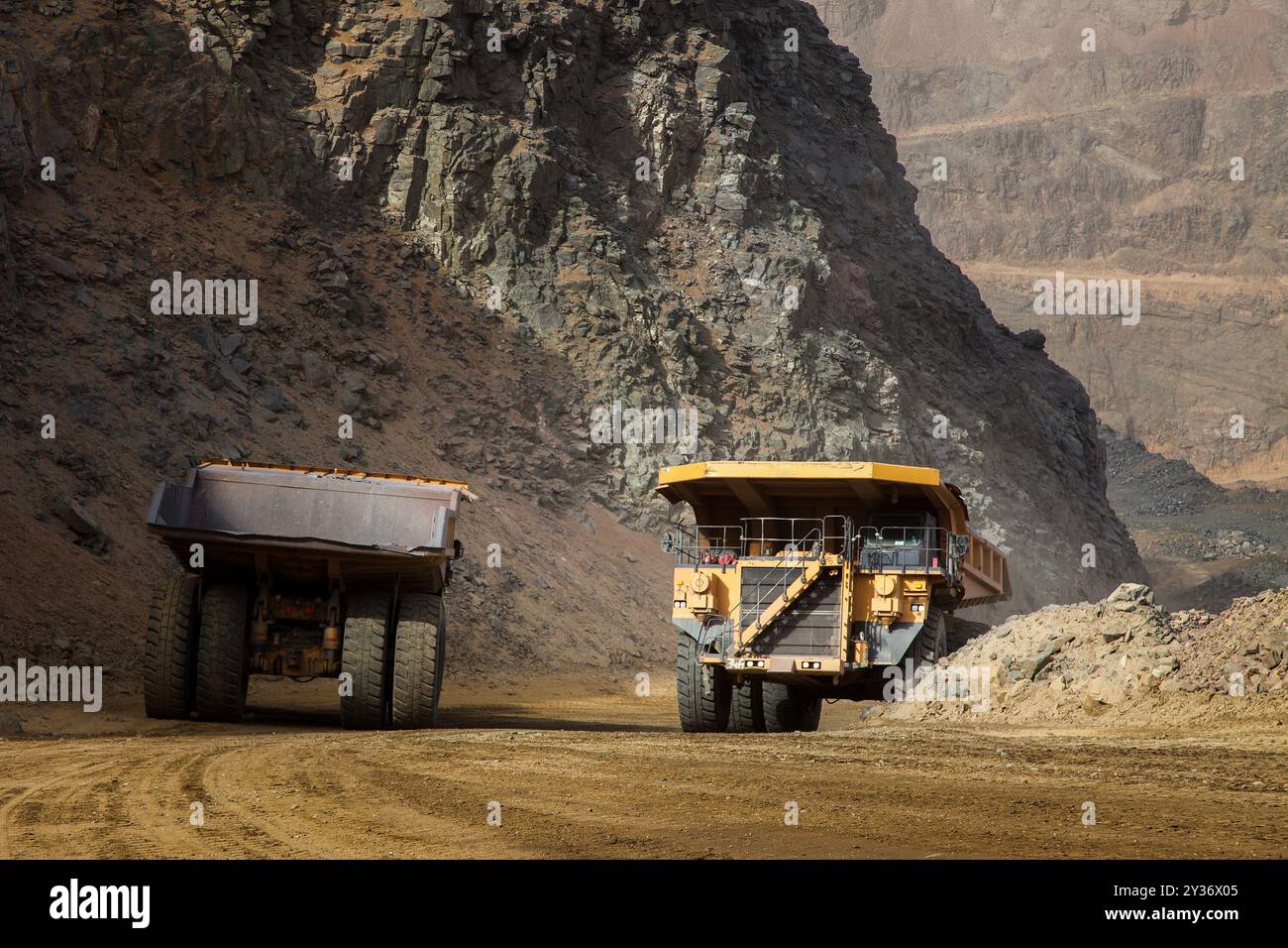 Mining trucks come in various sizes, but some of the largest models can ...