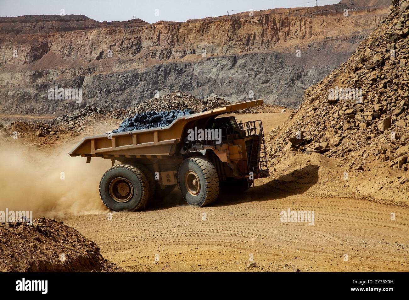 Mining trucks come in various sizes, but some of the largest models can ...
