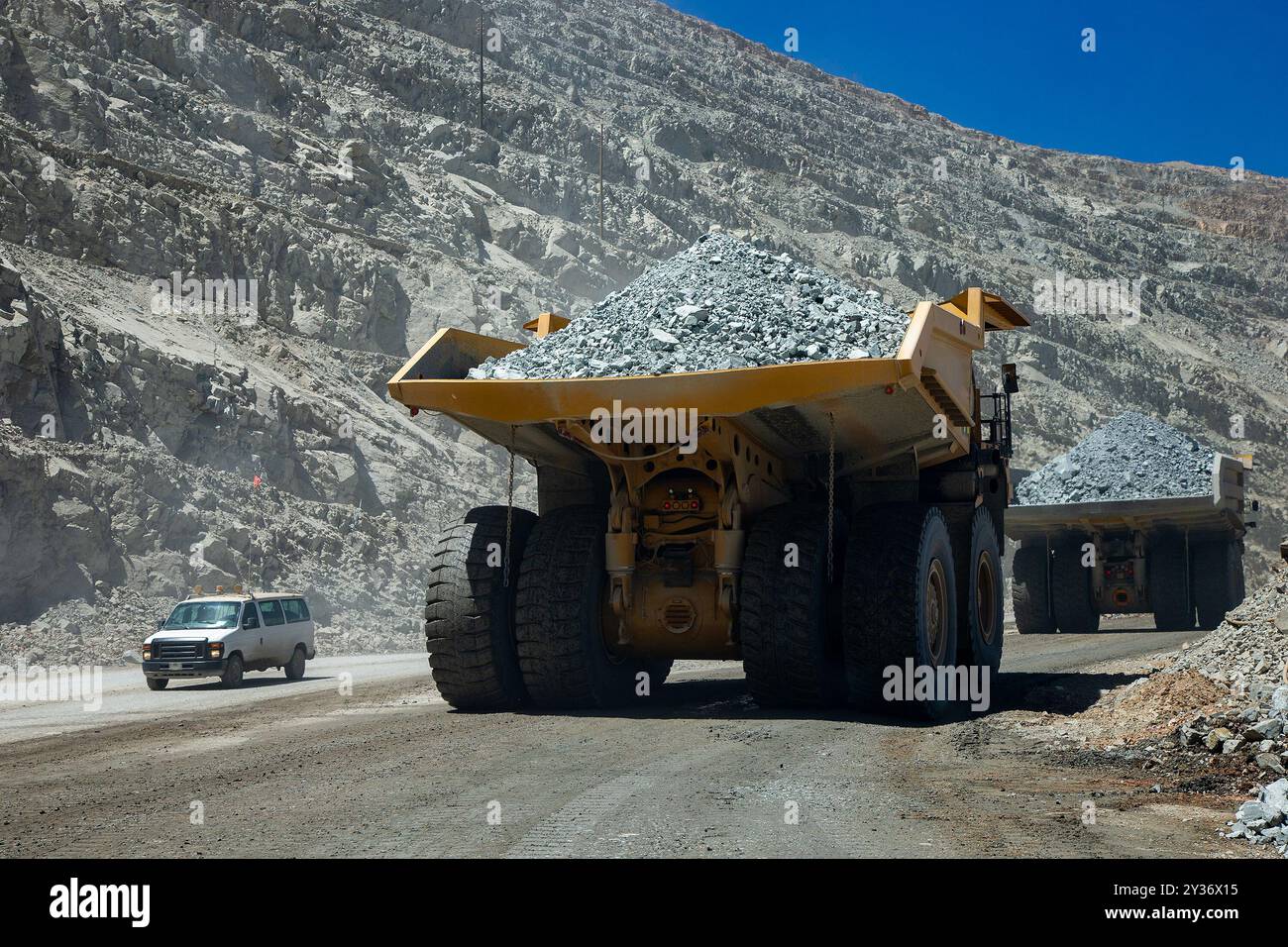 Mining trucks come in various sizes, but some of the largest models can ...