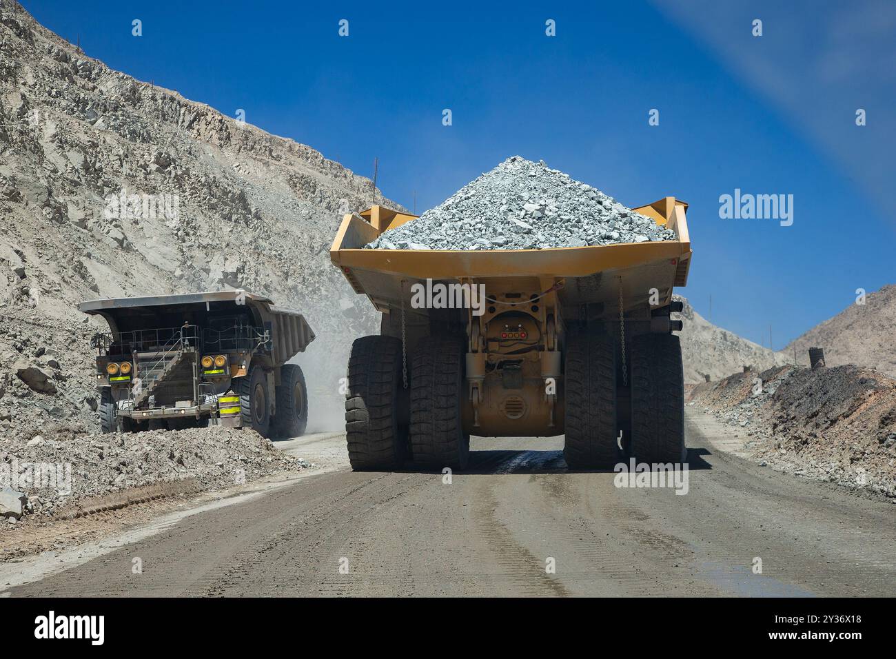 Mining trucks come in various sizes, but some of the largest models can ...