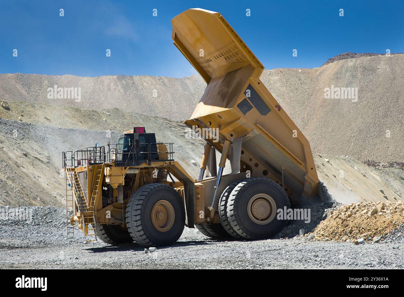 Mining trucks come in various sizes, but some of the largest models can ...