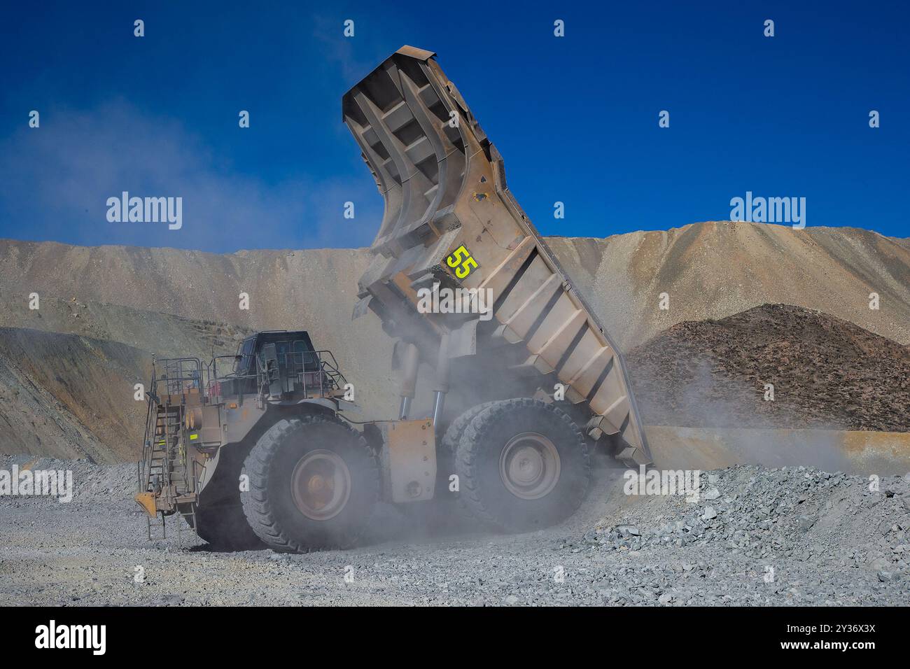 Mining trucks come in various sizes, but some of the largest models can ...