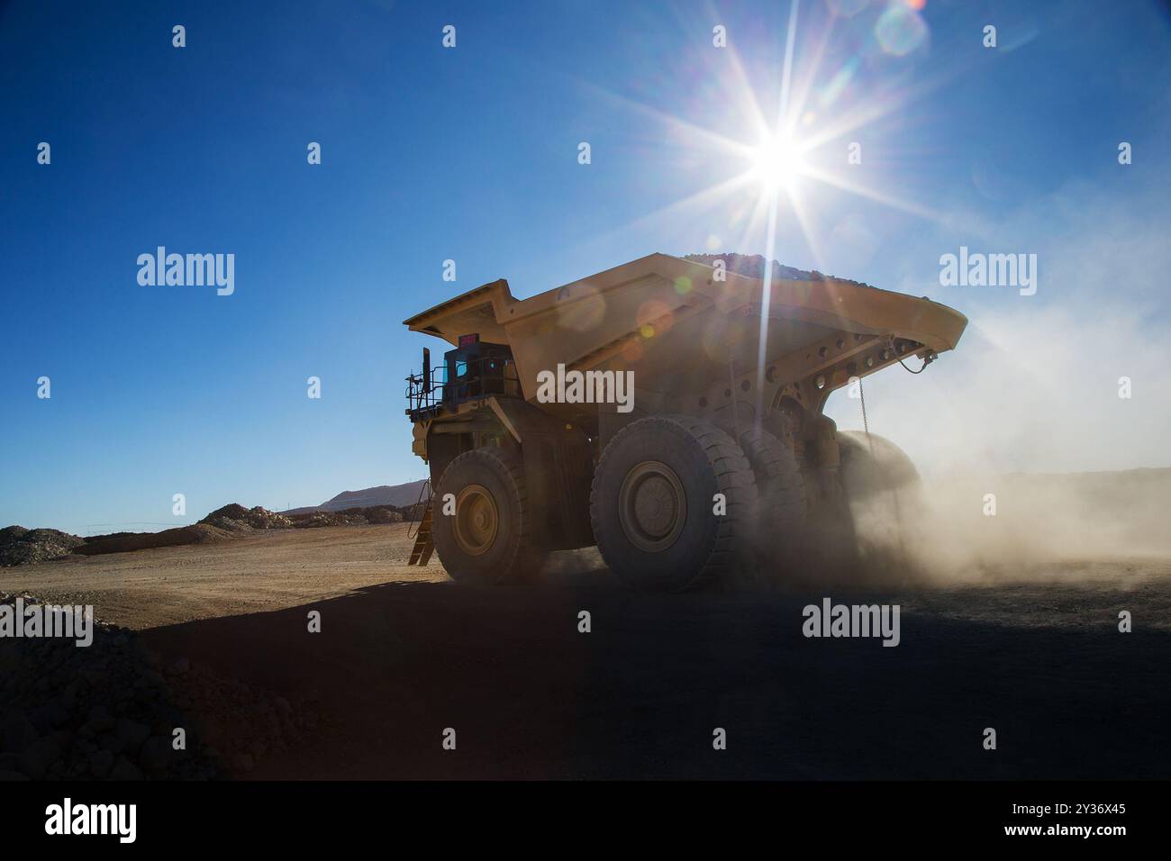 Mining trucks come in various sizes, but some of the largest models can ...