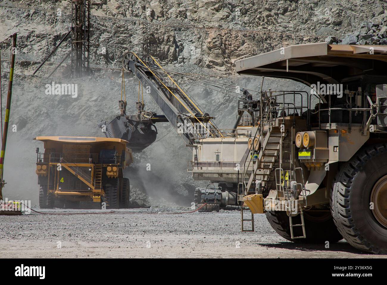 Mining trucks come in various sizes, but some of the largest models can ...