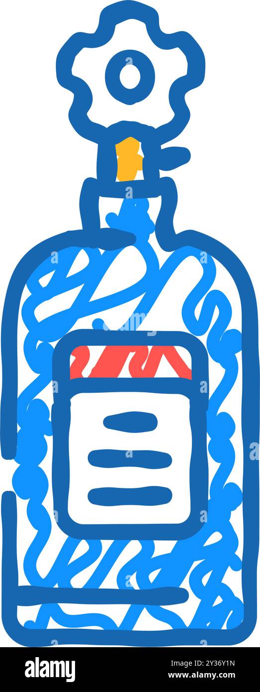 nitrous oxide racing vehicle icon doodle illustration Stock Vector ...