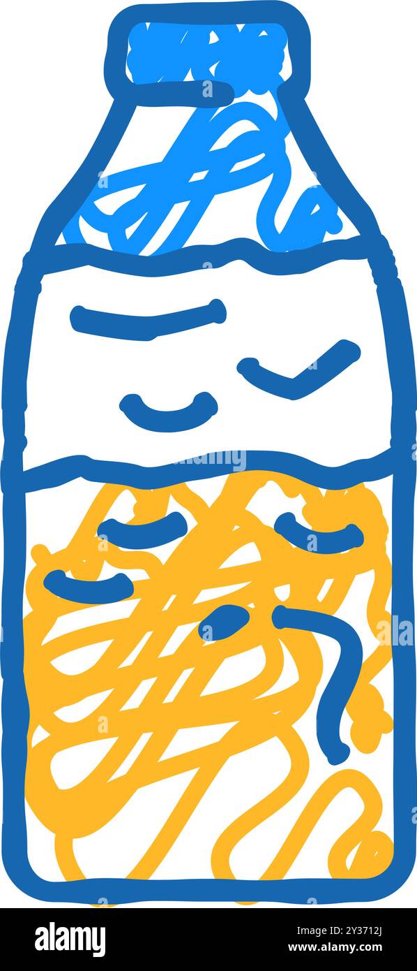 milk rotten food icon doodle illustration Stock Vector Image & Art - Alamy