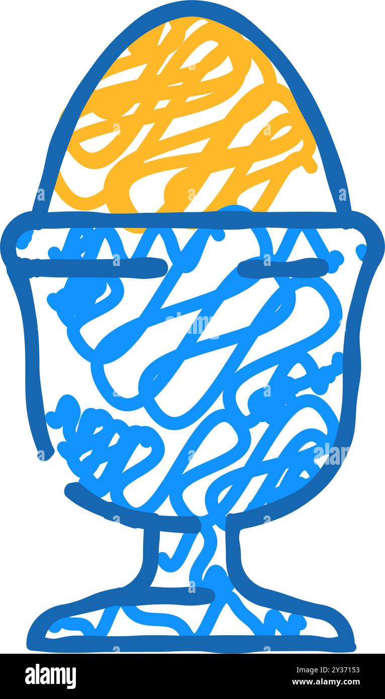 Banner fresh chicken boiled Stock Vector Images - Alamy