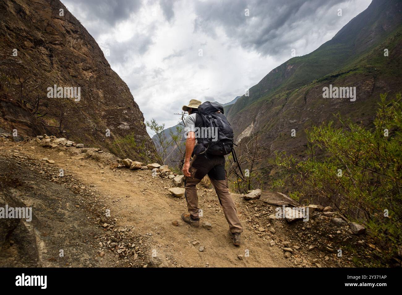 Choquequirao is an archaeological site located in the Andes Mountains ...