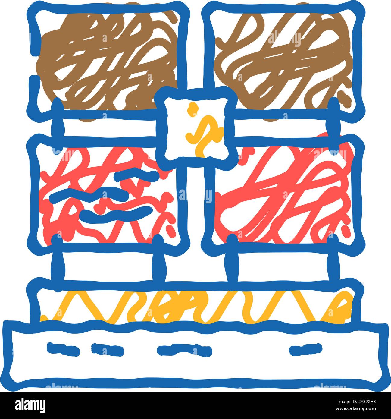 marine corrosion testing icon doodle illustration Stock Vector Image ...