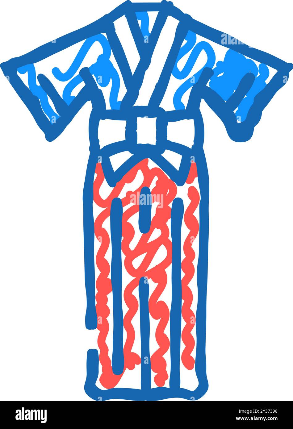 miko shrine maiden shintoism icon doodle illustration Stock Vector Image & Art - Alamy