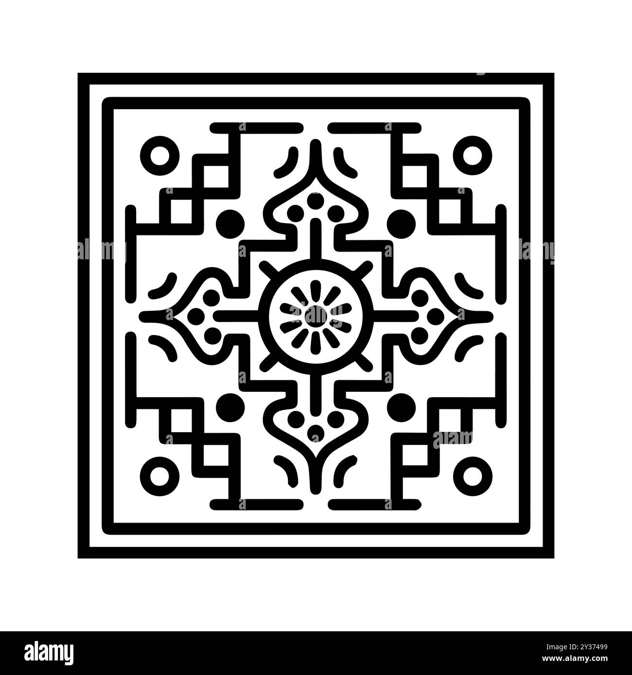 carpet icon or modern line symbol. Vector line art and icon design with ...