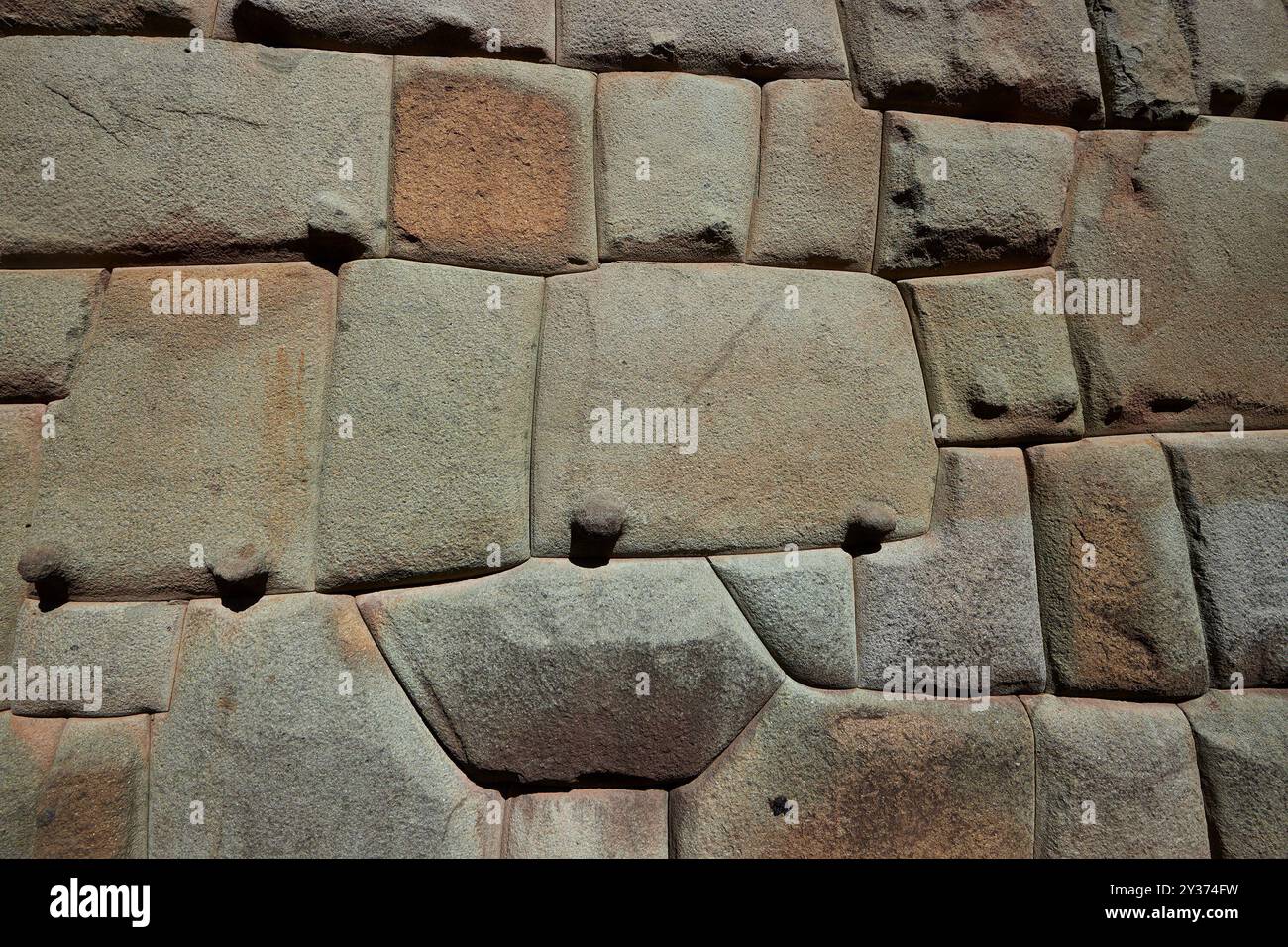 Inca stone walls in Cusco, Peru, a remarkable example of Inca ...