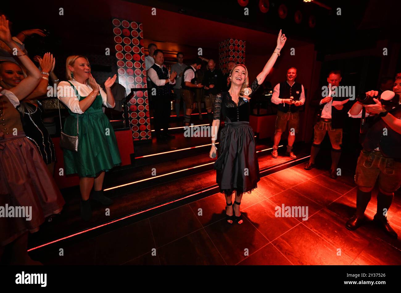 Munich, Germany. 12th Sep, 2024. The singer Anna-Carina Woitschack ...