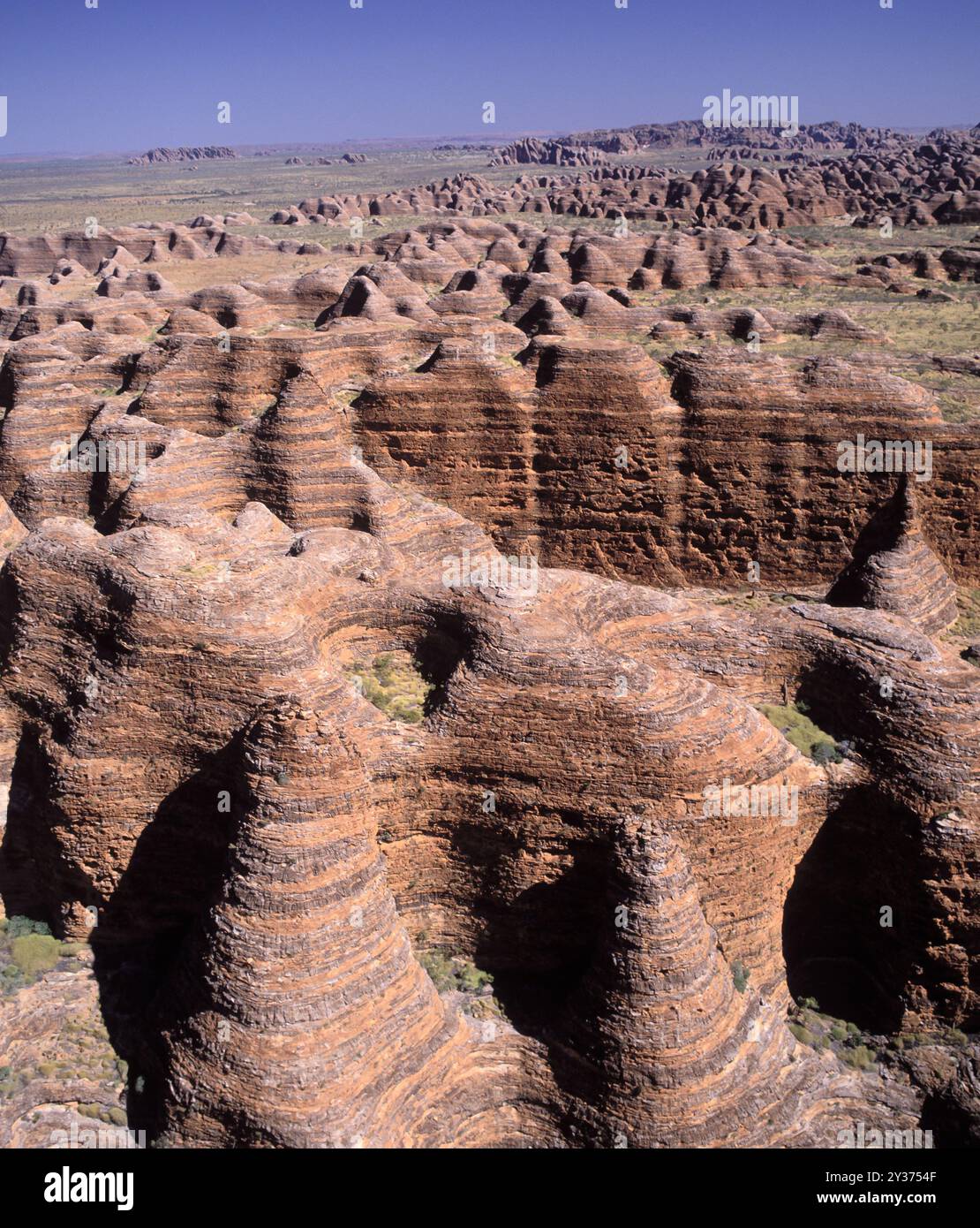 Bungle Bungle Range is located within Purnululu National Park. Western ...