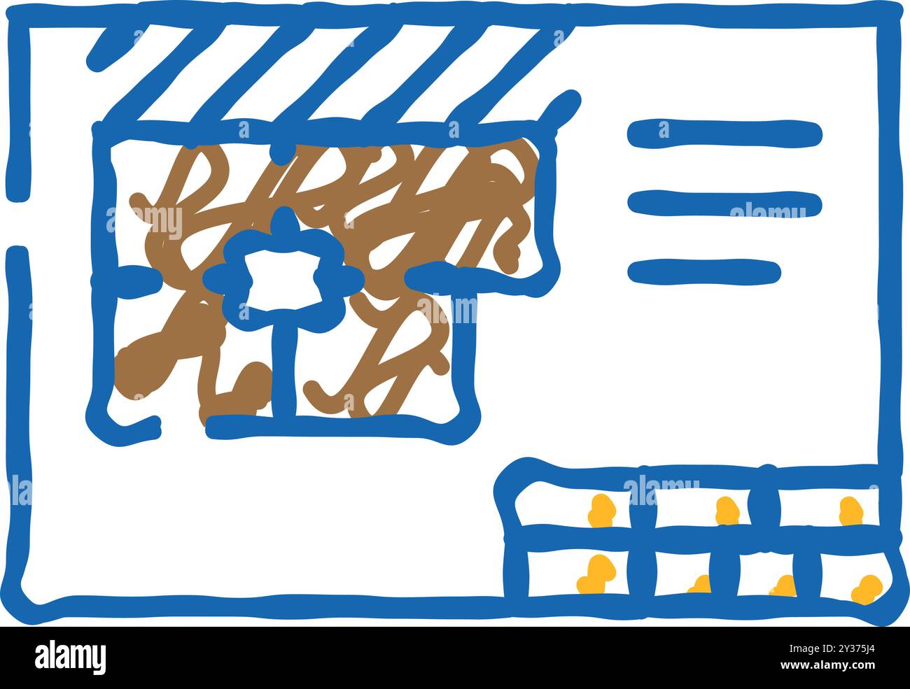 technical drawings architectural drafter icon doodle illustration Stock ...