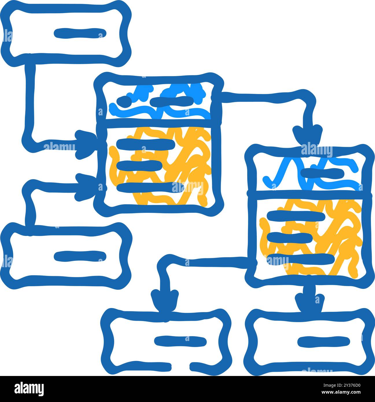 database design icon doodle illustration Stock Vector Image & Art - Alamy