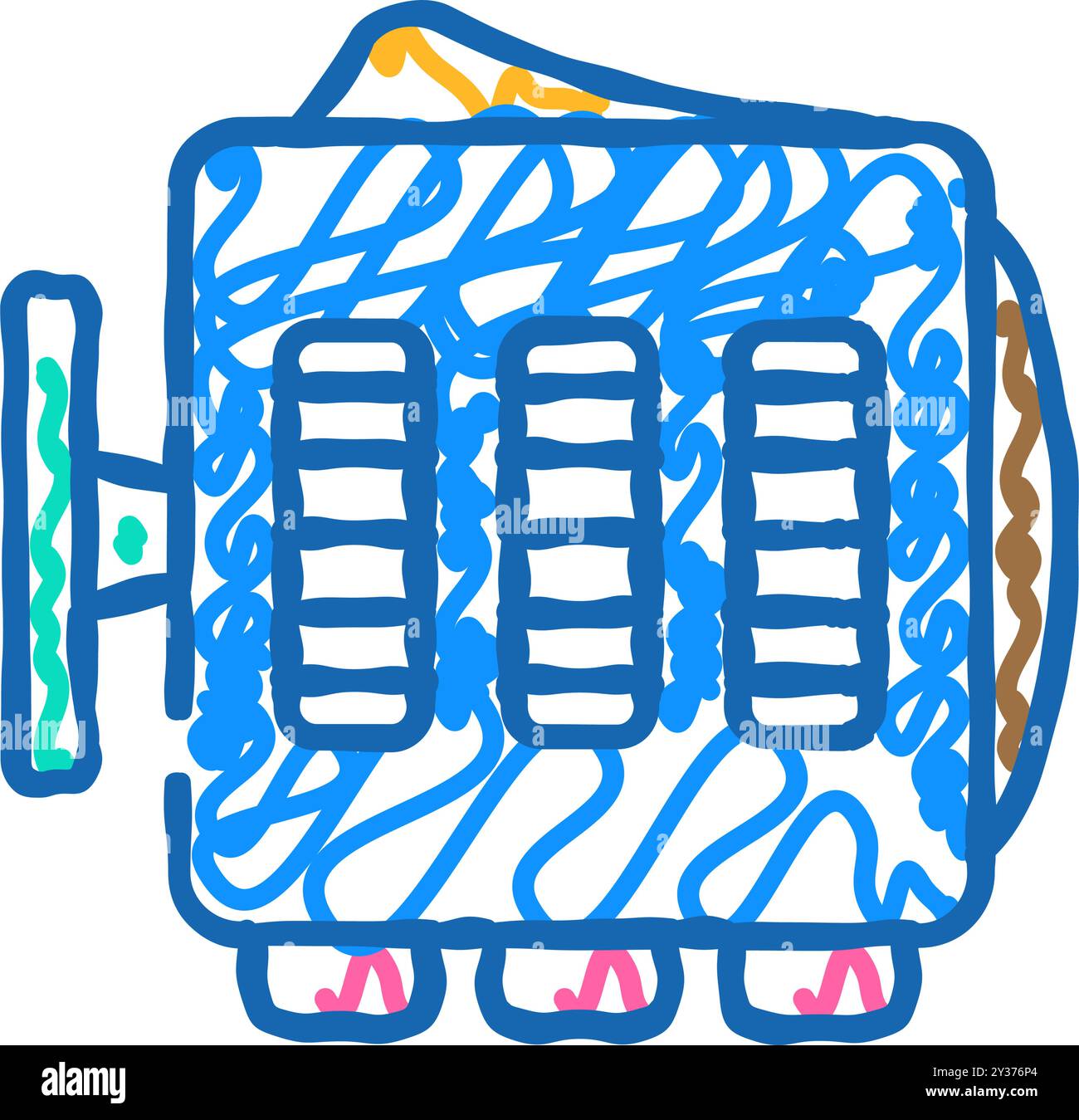 fidget cube toy icon doodle illustration Stock Vector Image & Art - Alamy