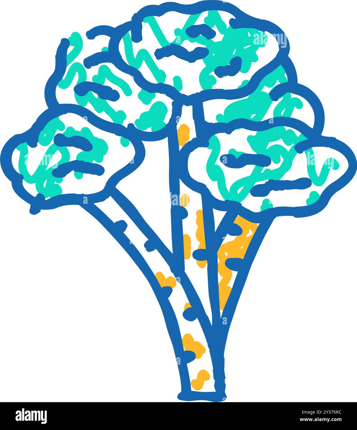 balsa jungle amazon icon doodle illustration Stock Vector Image & Art ...