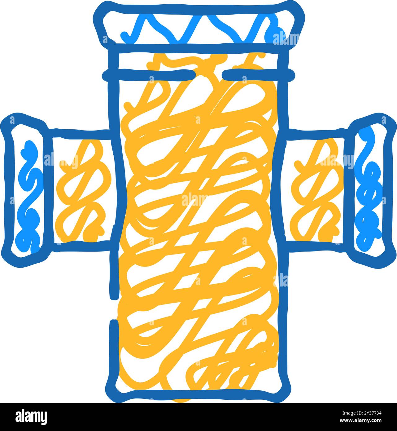 equipment pipeline icon doodle illustration Stock Vector Image & Art ...