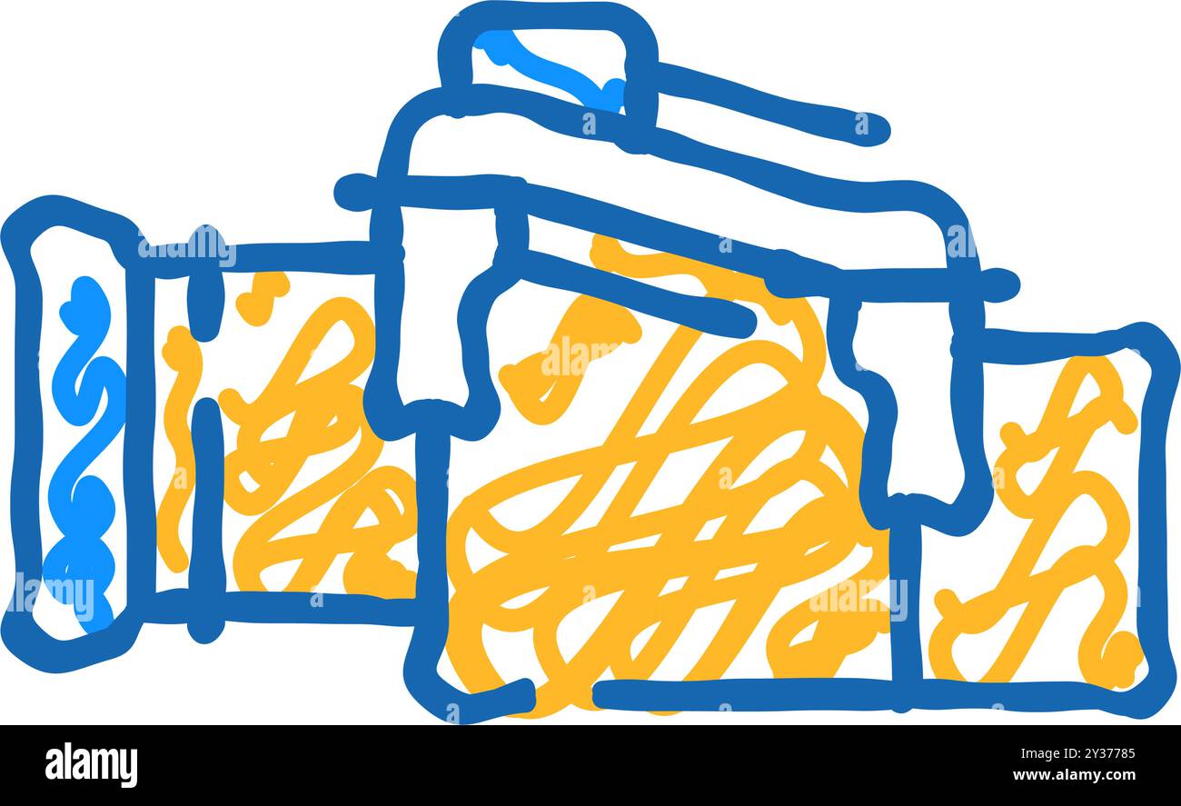 production pipeline icon doodle illustration Stock Vector Image & Art ...