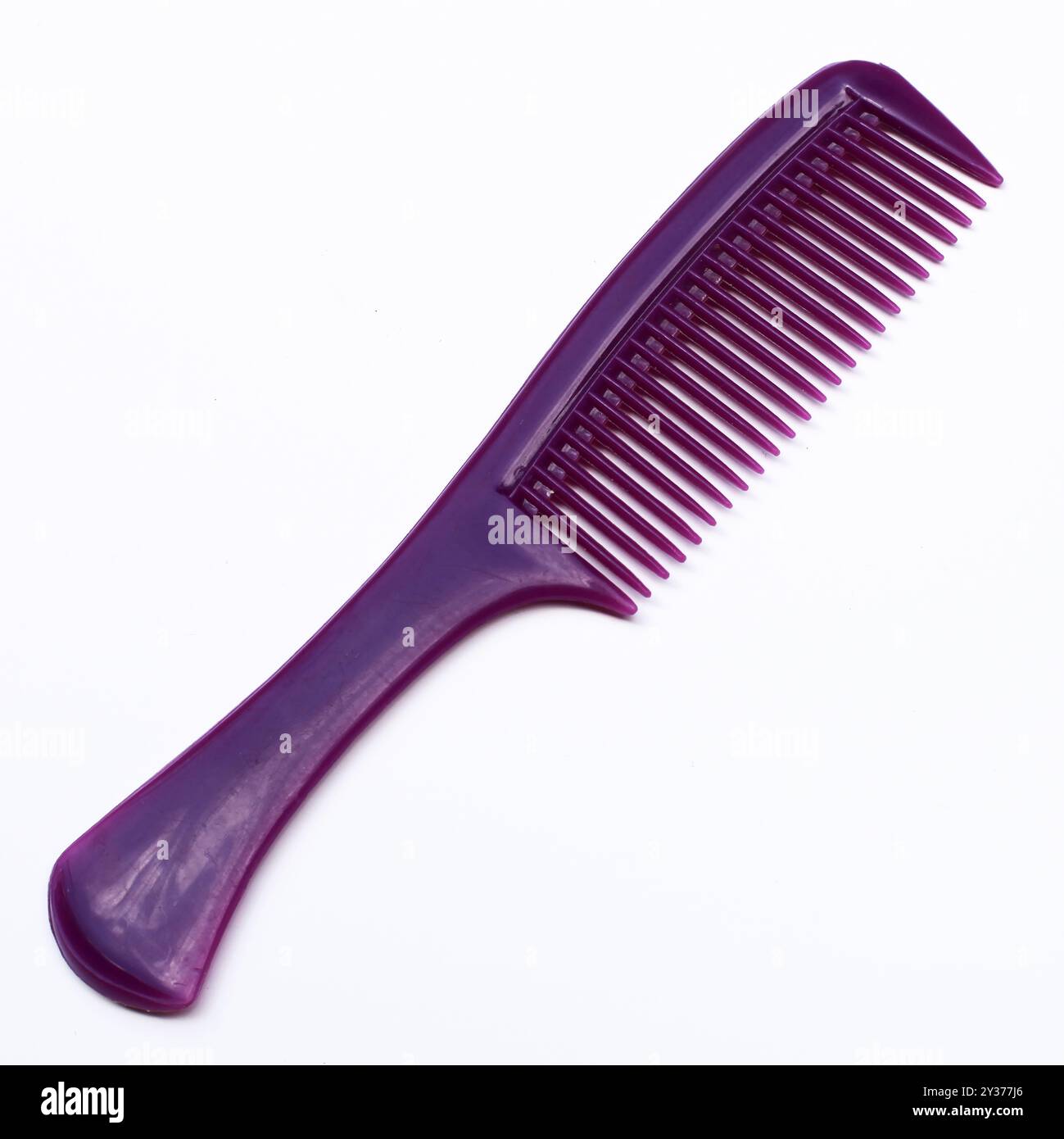 Woman's hair comb isolated on white background Stock Photo - Alamy