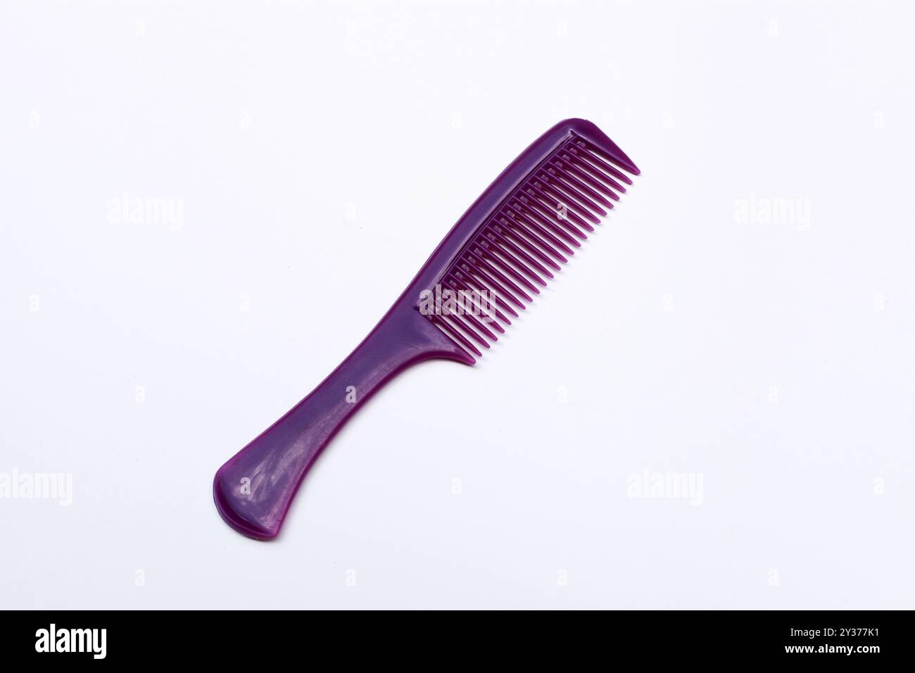 Woman's hair comb isolated on white background Stock Photo - Alamy