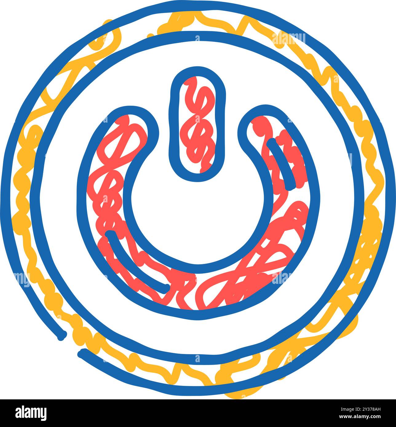 power off icon doodle illustration Stock Vector Image & Art - Alamy