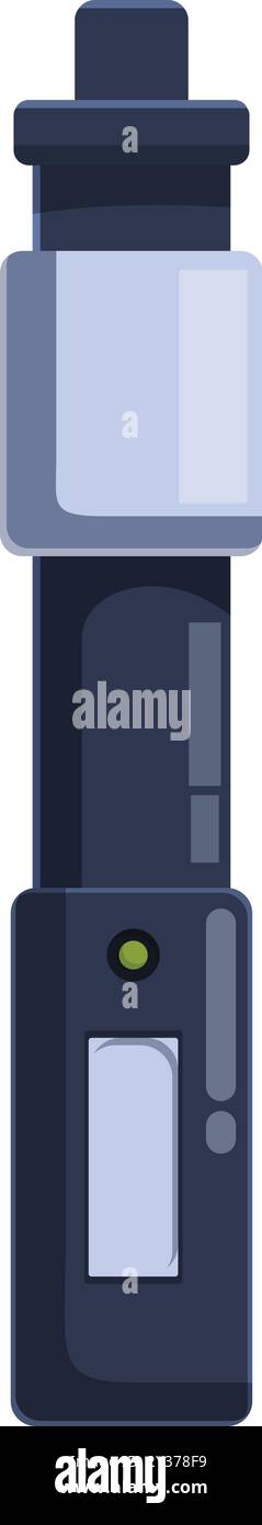 Vape pen electronic cigarette device with button and mouthpiece Stock ...