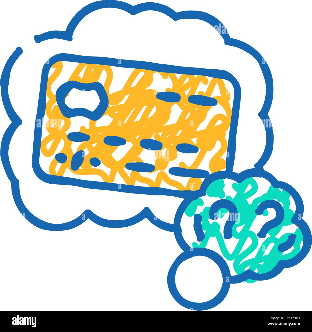 lost card bank payment icon doodle illustration Stock Vector Image ...