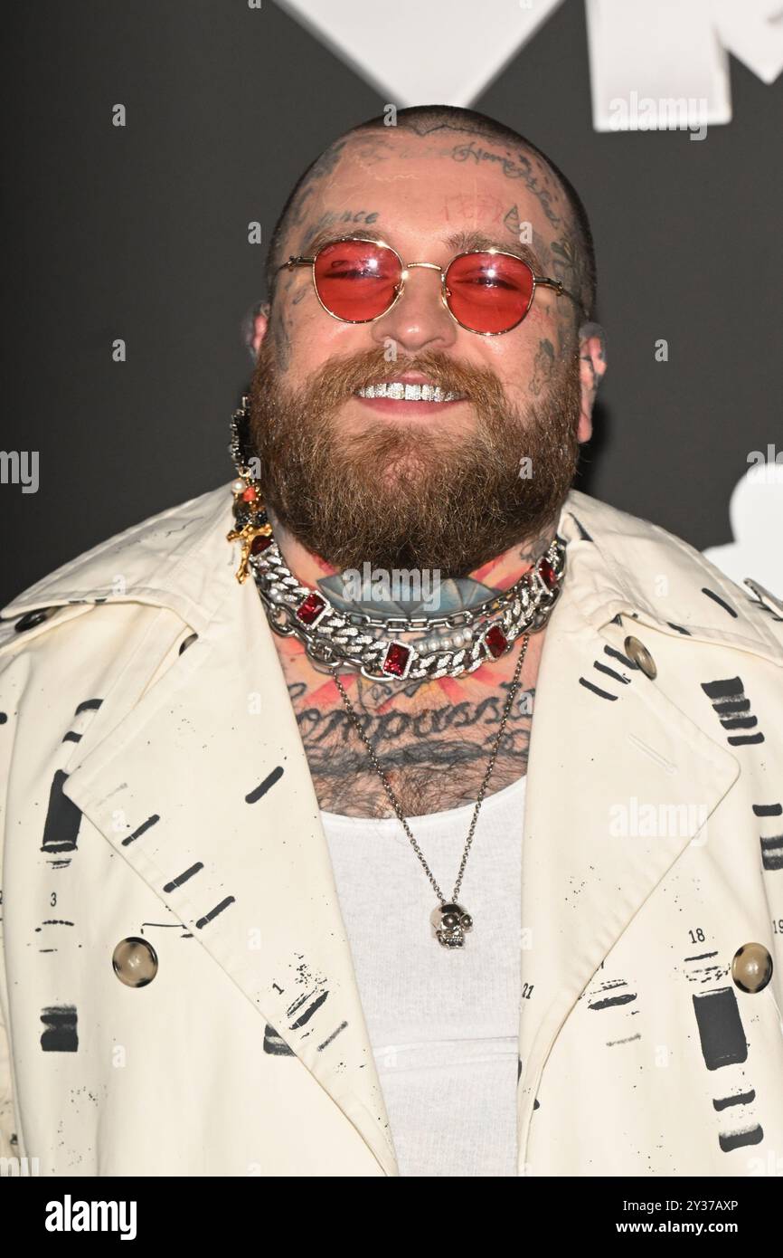 Elmont, USA. 12th Sep, 2024. Teddy Swims attends the 2024 MTV Video ...
