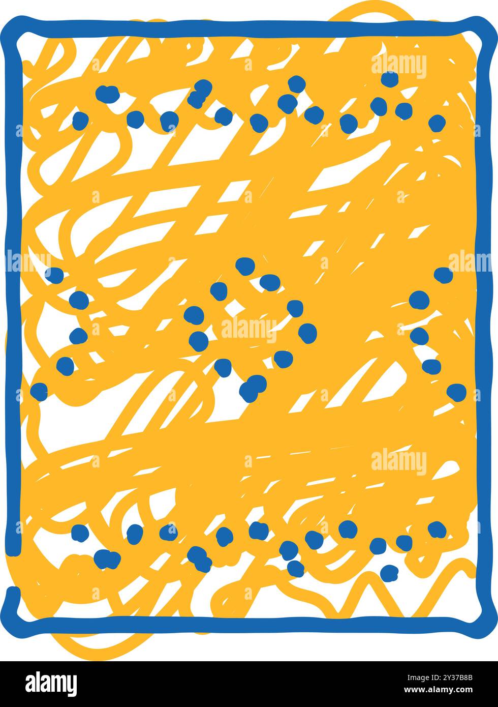 sampler embroidery hobby icon doodle illustration Stock Vector Image ...