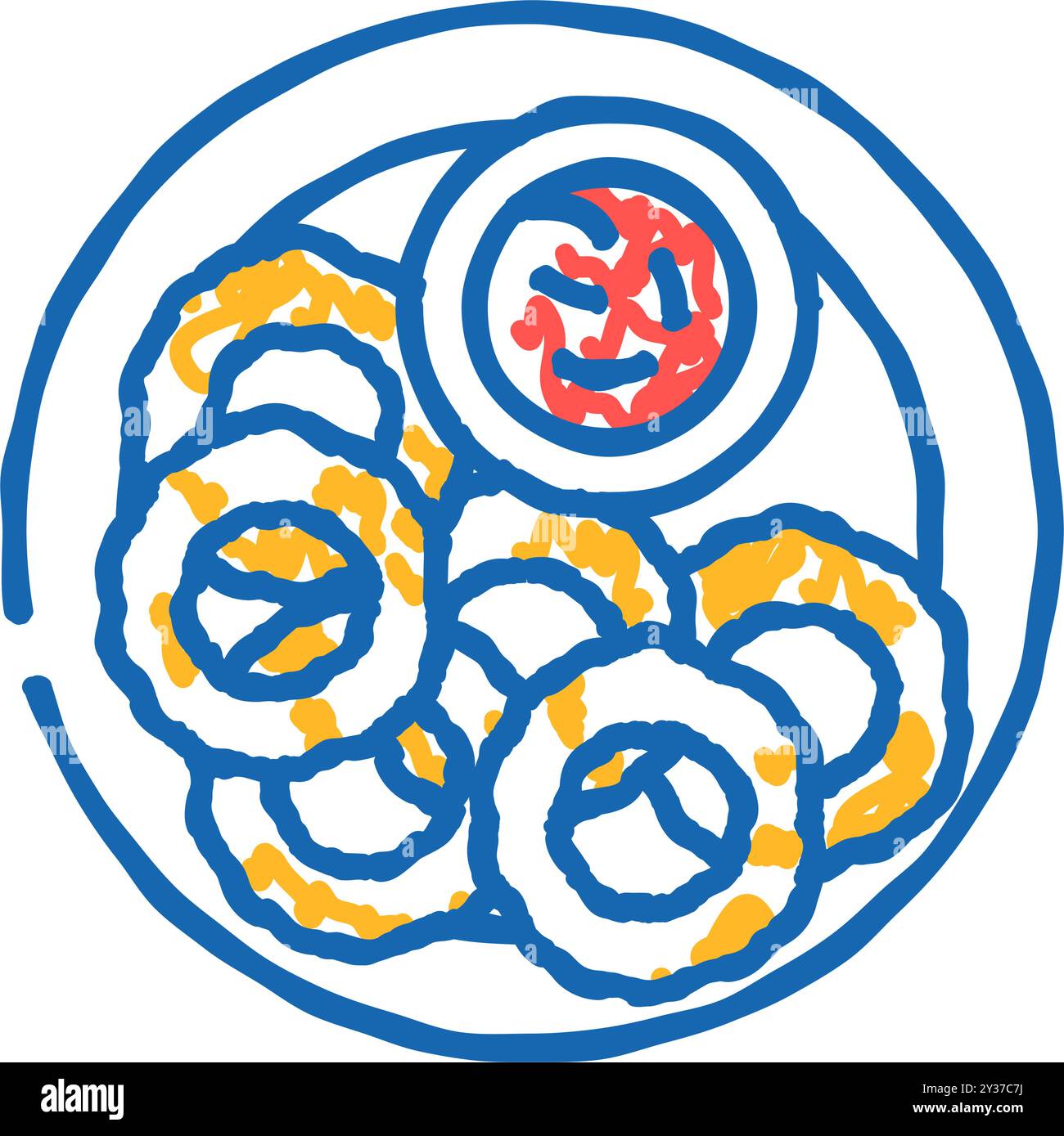 Calamari fresh Stock Vector Images - Alamy