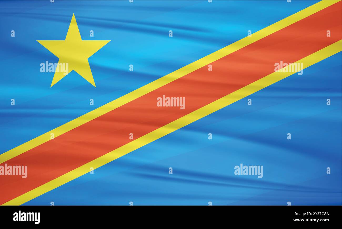 Illustration of Cogo Flag and Editable Vector Cogo Country Flag Stock ...