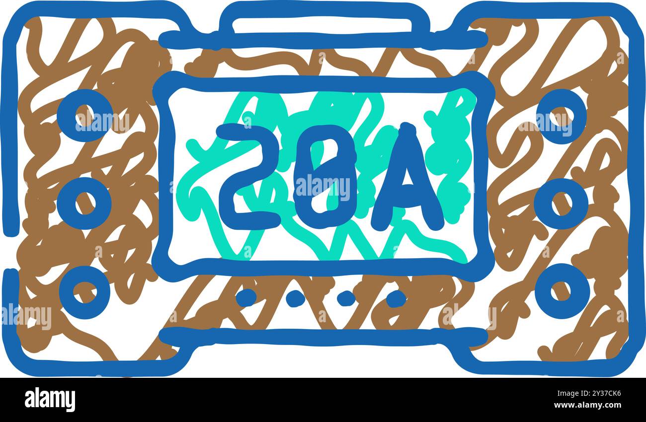 smart battery icon doodle illustration Stock Vector Image & Art - Alamy