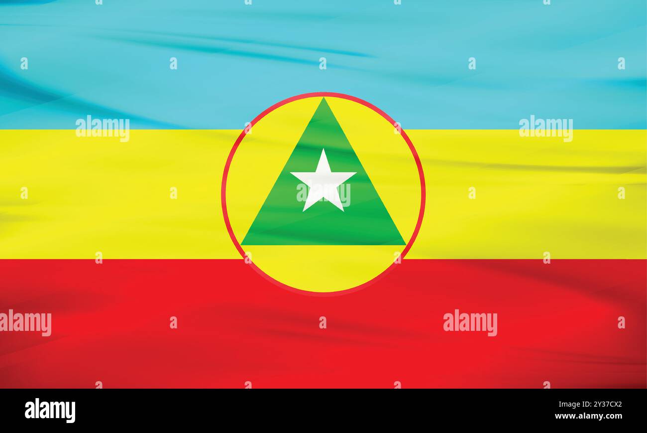 Illustration of Cabinda Flag and Editable Vector Cabinda Country Flag ...