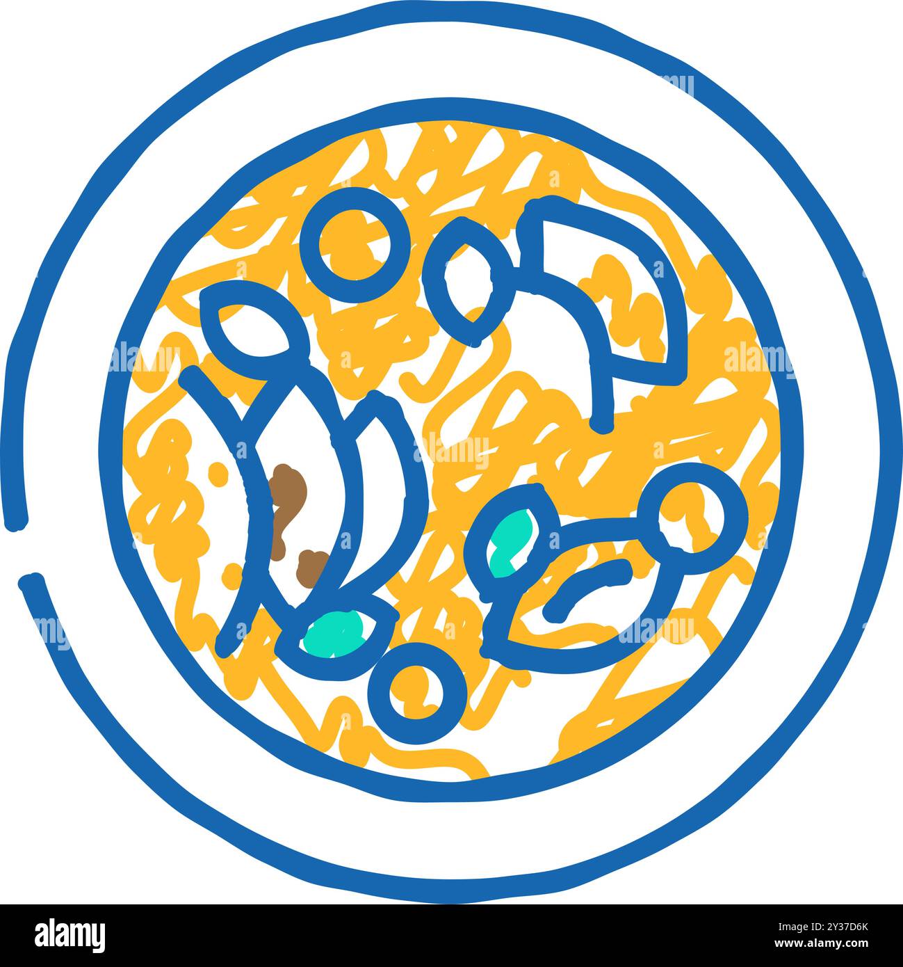 Clam Chowder Sea Cuisine Icon Doodle Illustration Stock Vector Image And Art Alamy