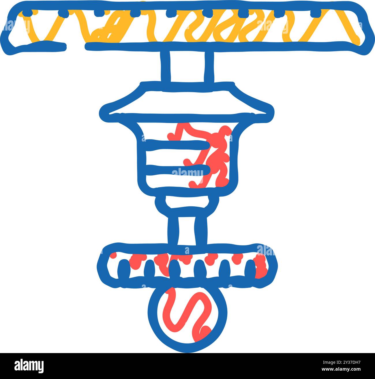 lapel pin jewelry icon doodle illustration Stock Vector Image & Art - Alamy